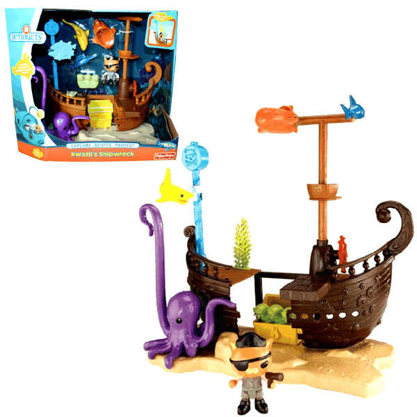 The Octonauts - Pirate Ship Shipwreck & Kwasi | eBay