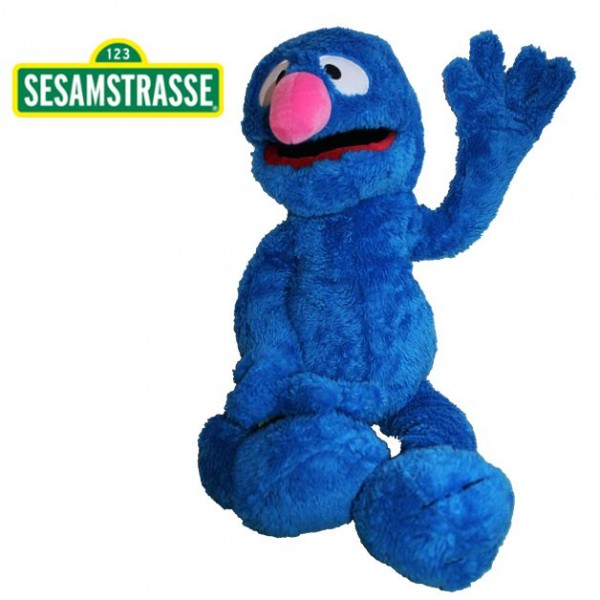 Sesamstrasse - Plüsch Figur Handpuppe Grobi 75cm Sesamstrasse Handpuppen